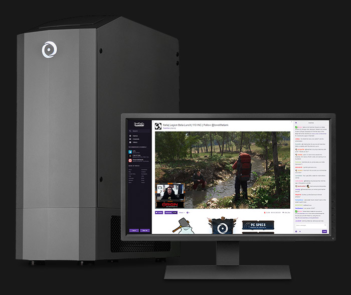 GENESIS Gaming Desktop - Full Size - ORIGIN PC